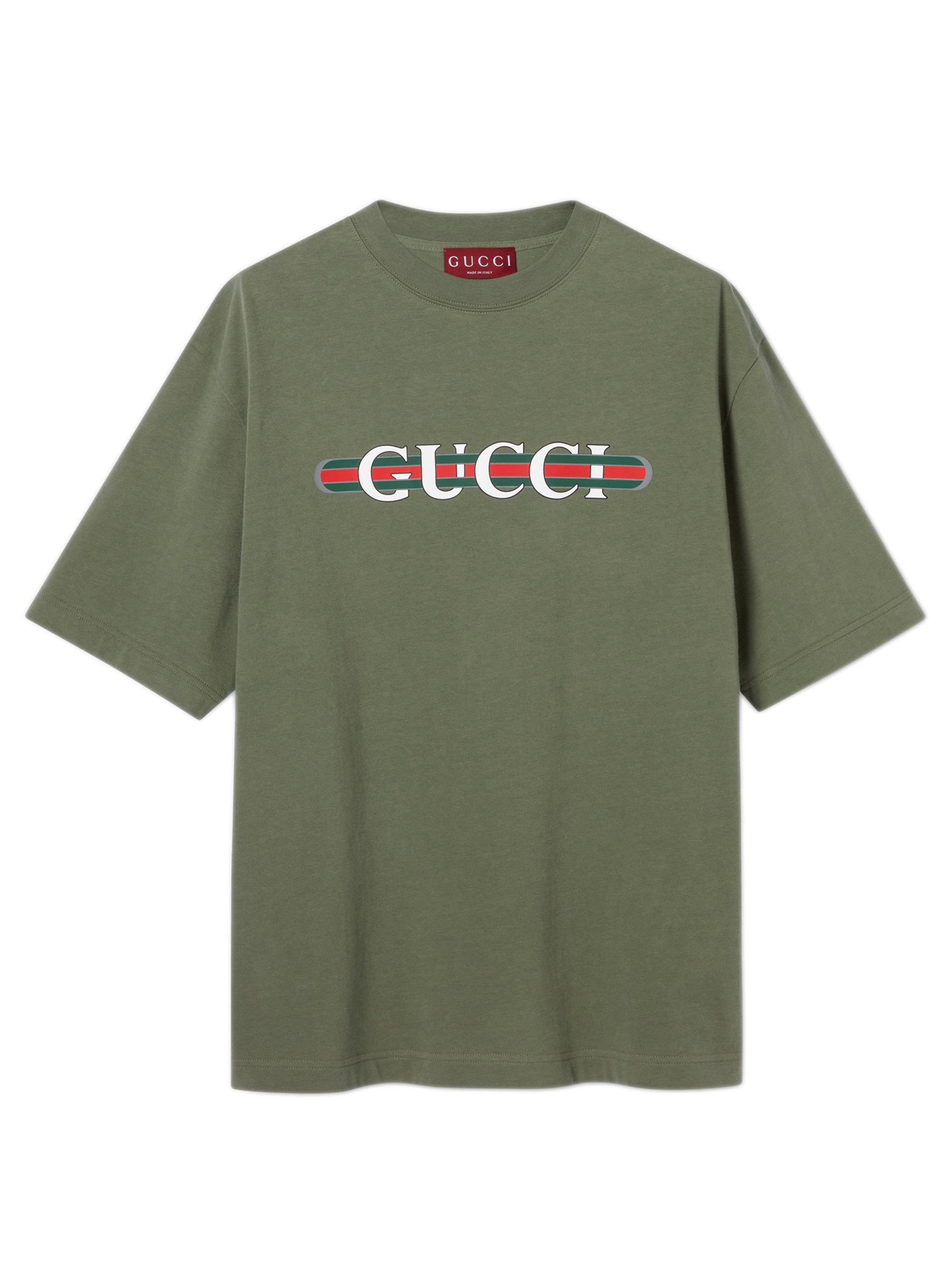 Logo t-shirt GUCCI Verde | Grifo210