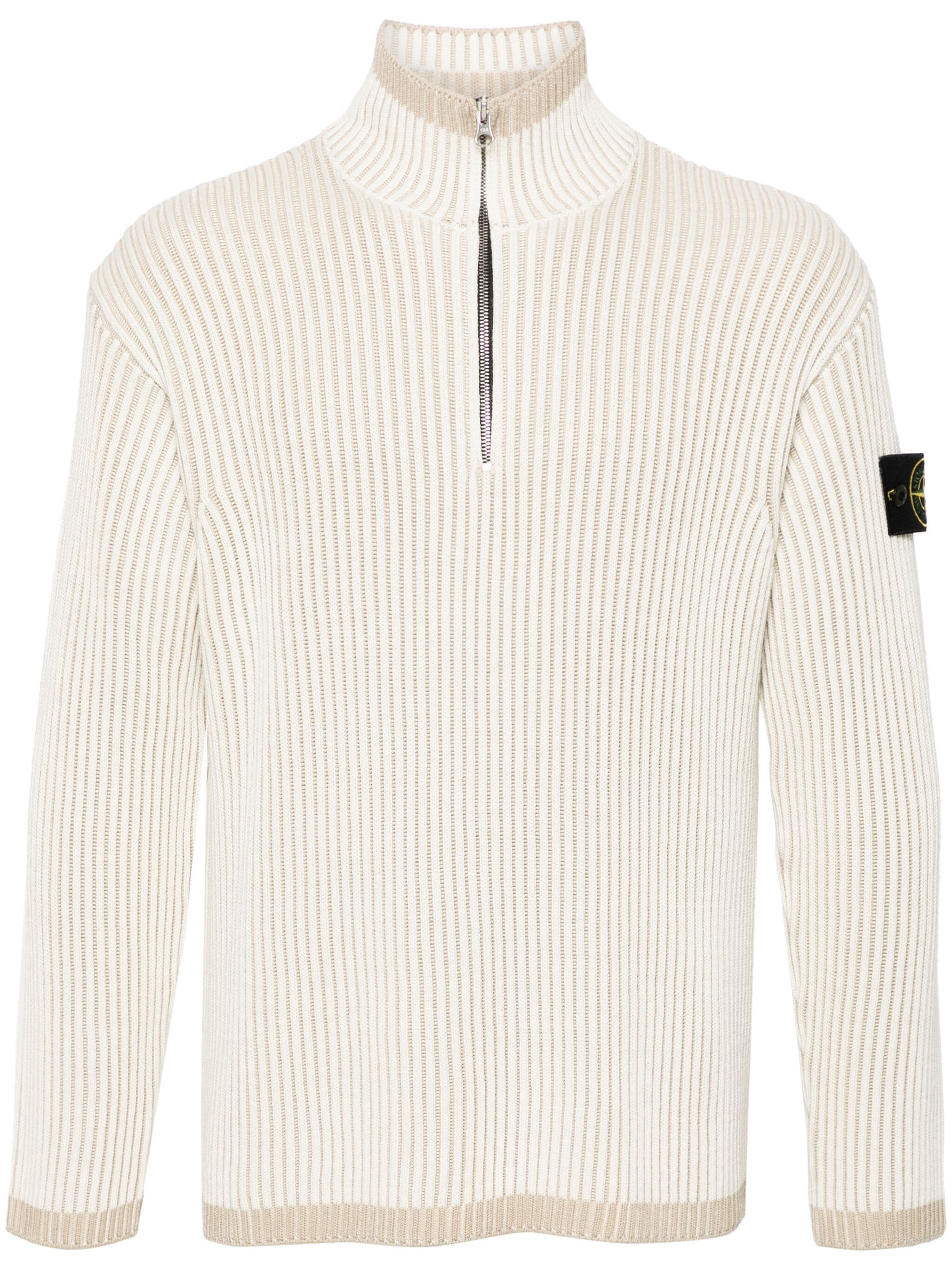 516C1 Vanisé full rib Rws wool STONE ISLAND Bianco | Grifo210