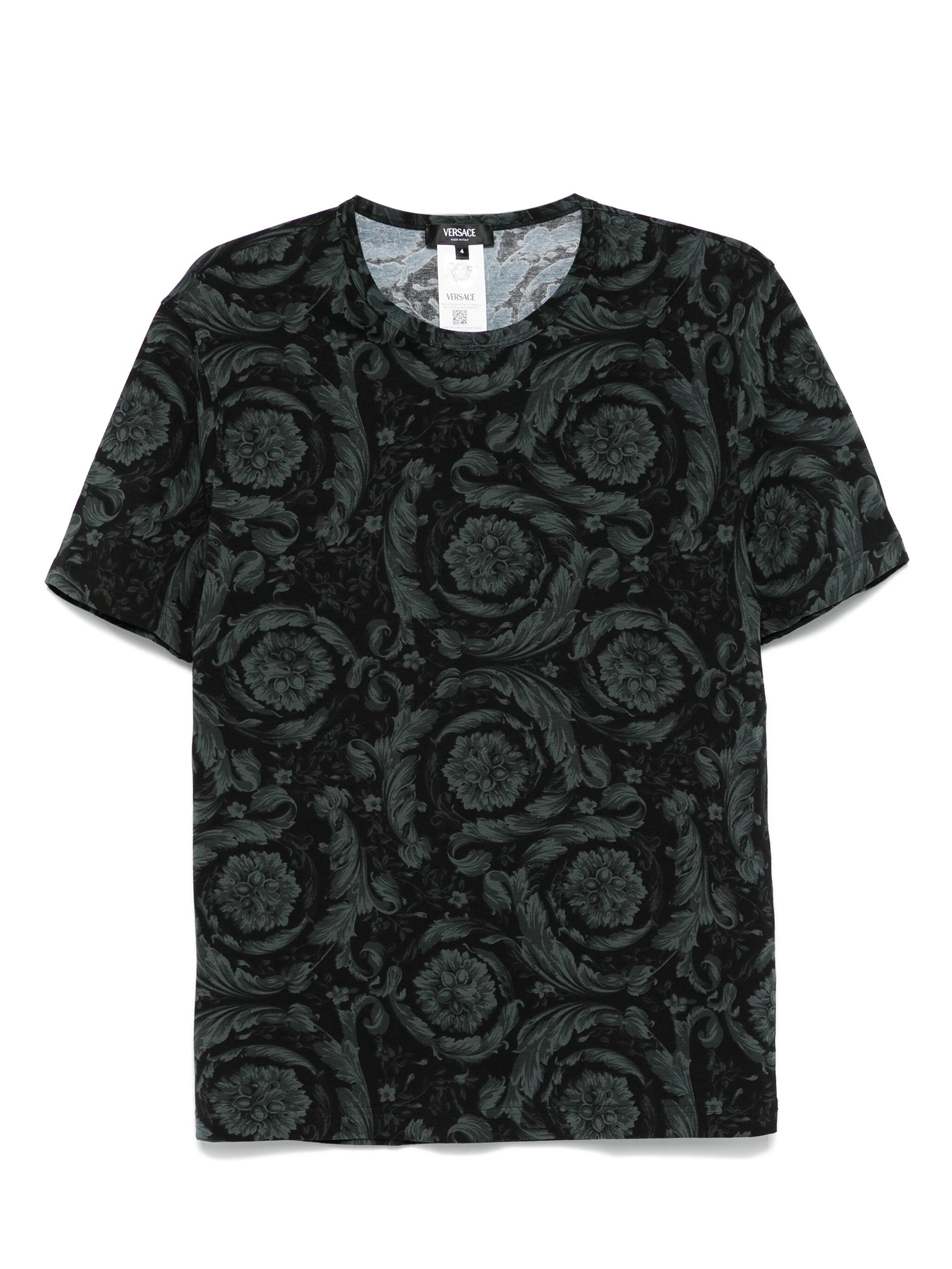 Maglia intima Barocco VERSACE Nero | Grifo210