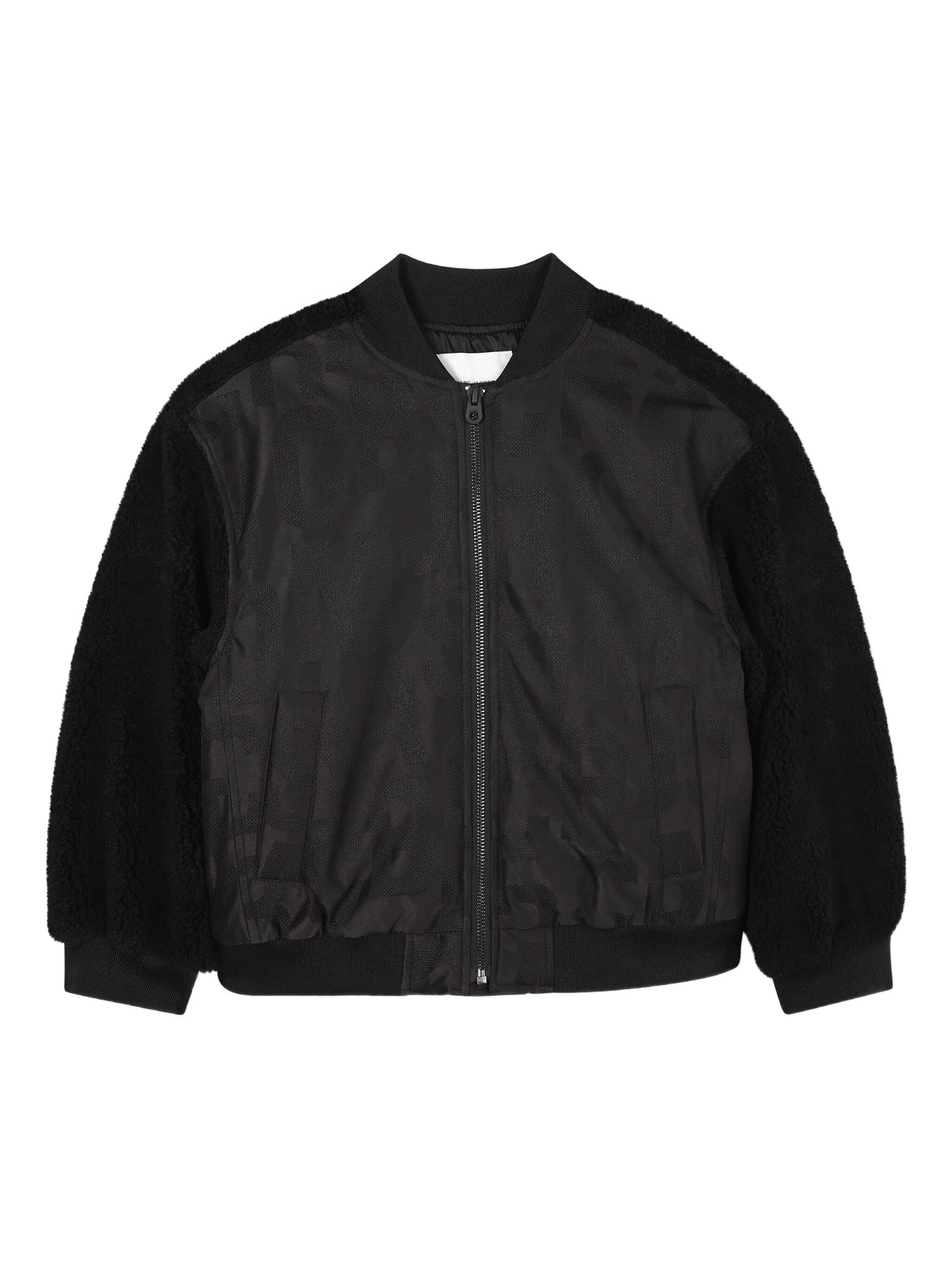 Logo bomber jacket Marc Jacobs Kids Nero | Grifo210