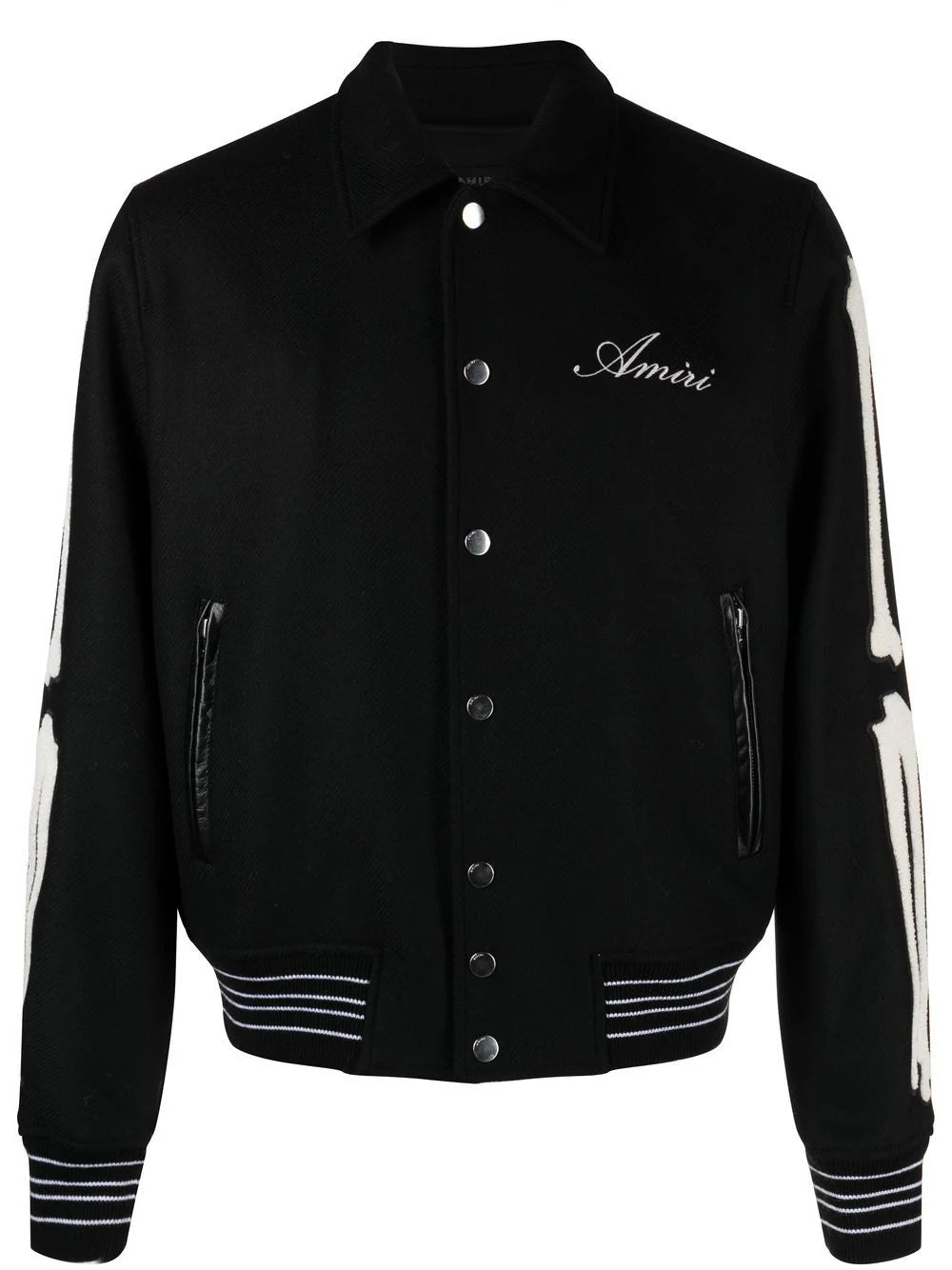 Bones Varsity Jacket AMIRI Nero | Grifo210