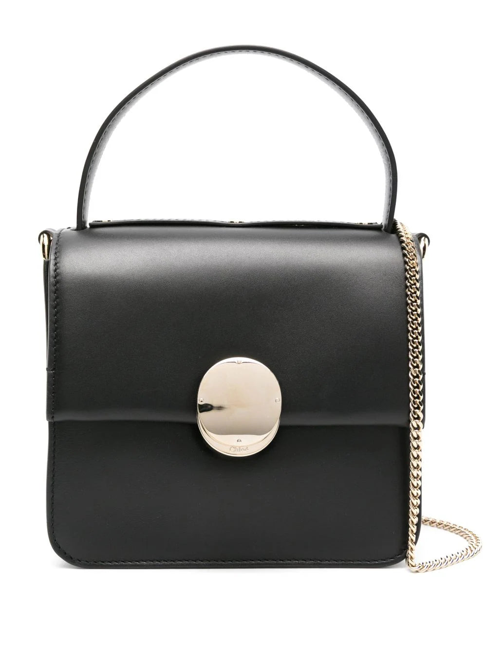 Penelope Small Top Handle Bag Chloé Nero | Grifo210