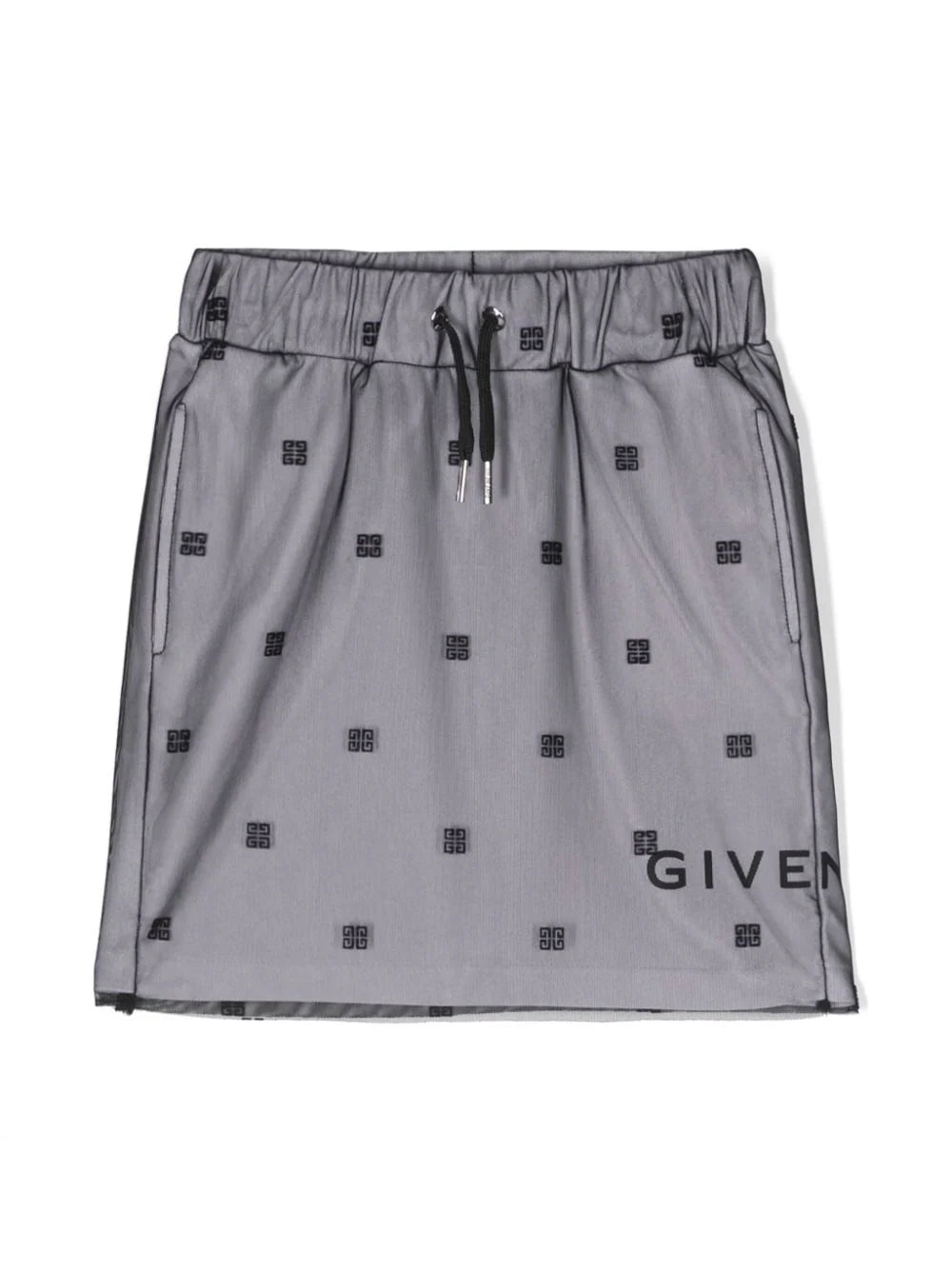 Skirt with 4G motif Givenchy Kids Nero | Grifo210