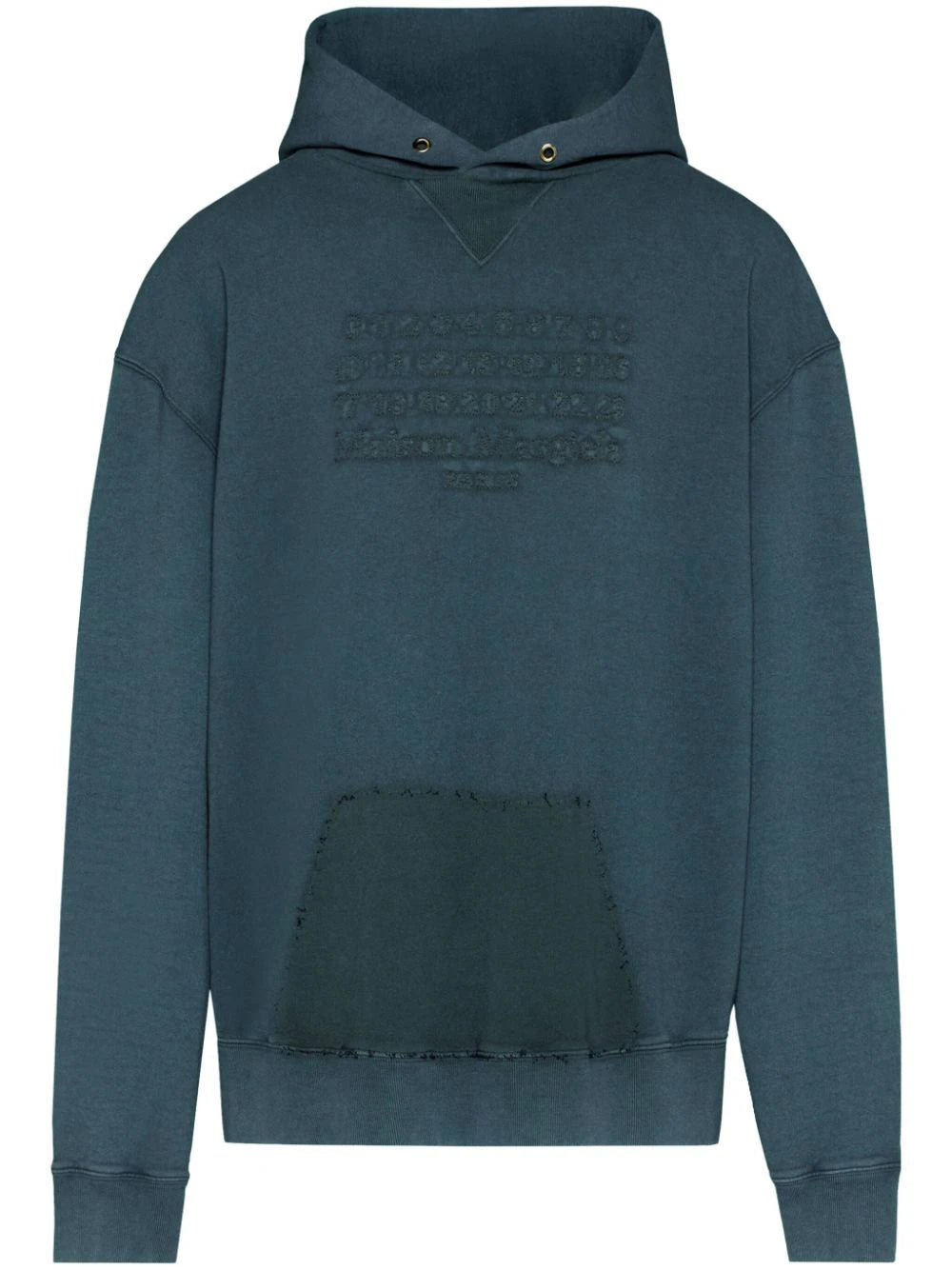 Reverse logo hoodie MAISON MARGIELA Grigio | Grifo210