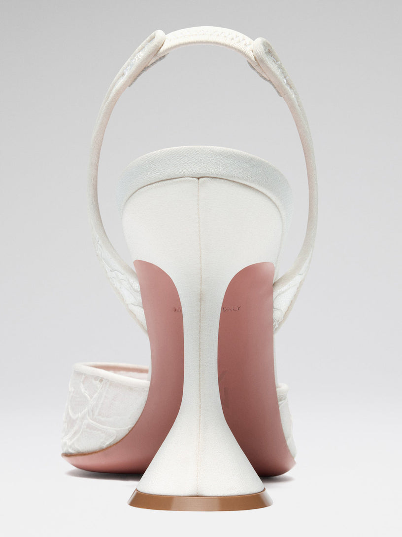 Holli Lace Sling 95 AMINA MUADDI Bianco | Grifo210